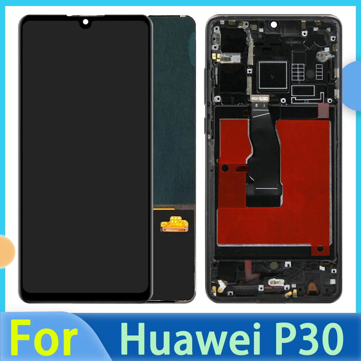 TFT-For-Huawei-P30-LCD-Touch-Screen-Digitizer-Display-Replace-For ...