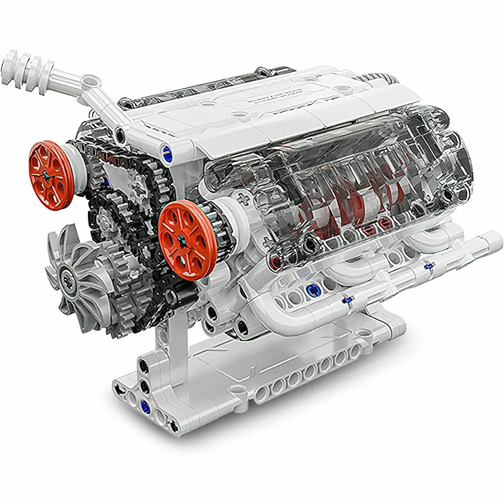 Mini-Engine-Building-Set-Car-V6-Motor-Model-Toy-Adult-Boy-Kids-Children ...