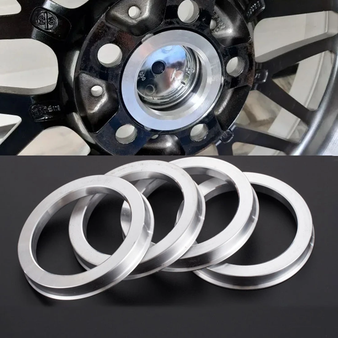 4pcs-Car-Aluminum-Alloy-Wheel-Hub-Centric-Rings-center-Bore-60-1-56-1 ...