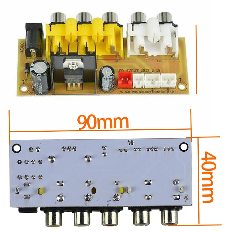 MP3 Decoder Board Bluetooth 5.0 Stereo Audio Receiver HD Video Player ...