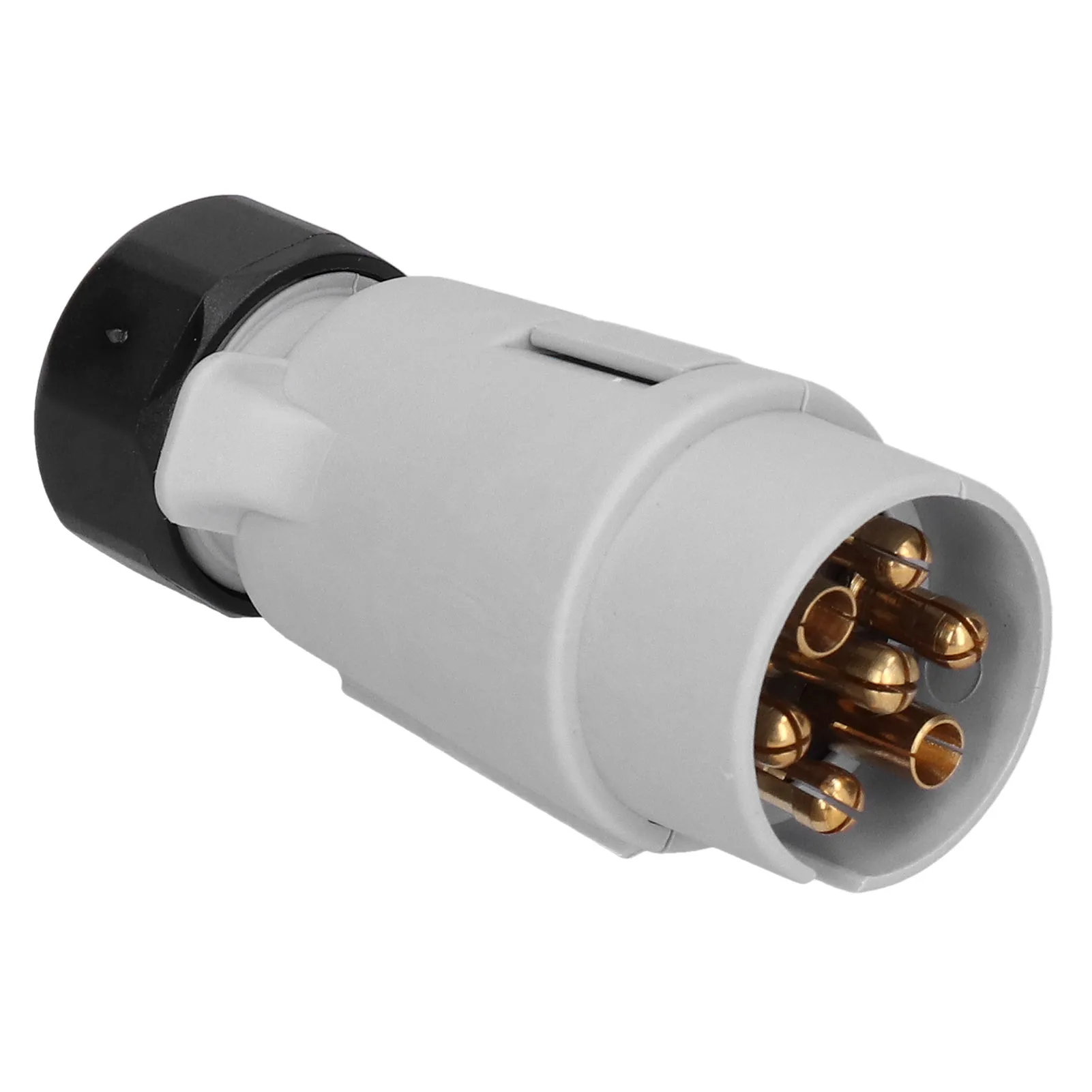 European 7 Hole Socket Adapter Waterproof Connector for Trailer RV ...