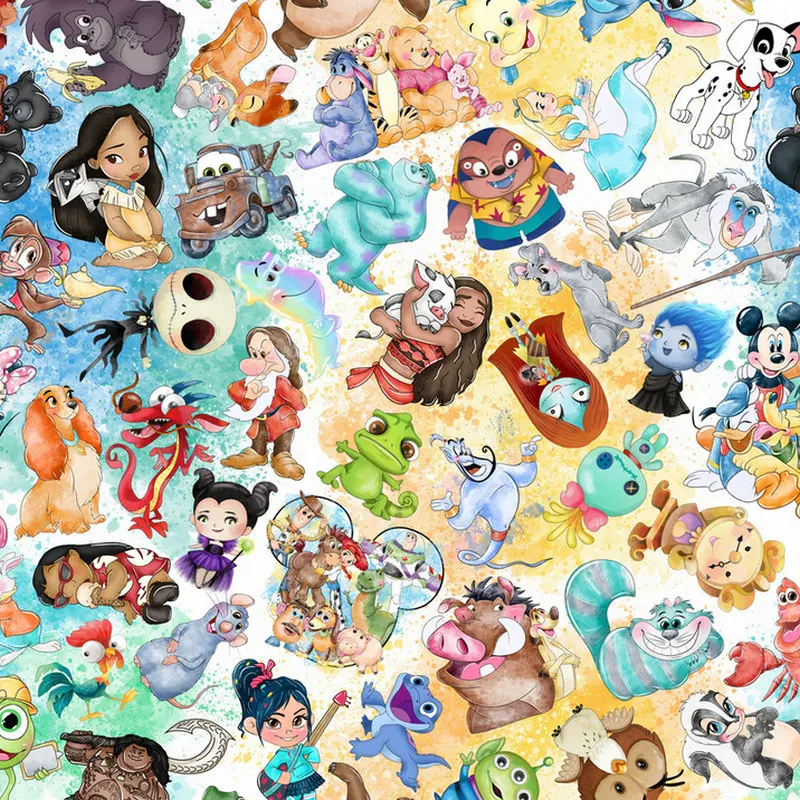 50x140cm-Toy-Story-Cotton-Fabric-Wednesday-Film-Cloth-Sewing-Quilting ...