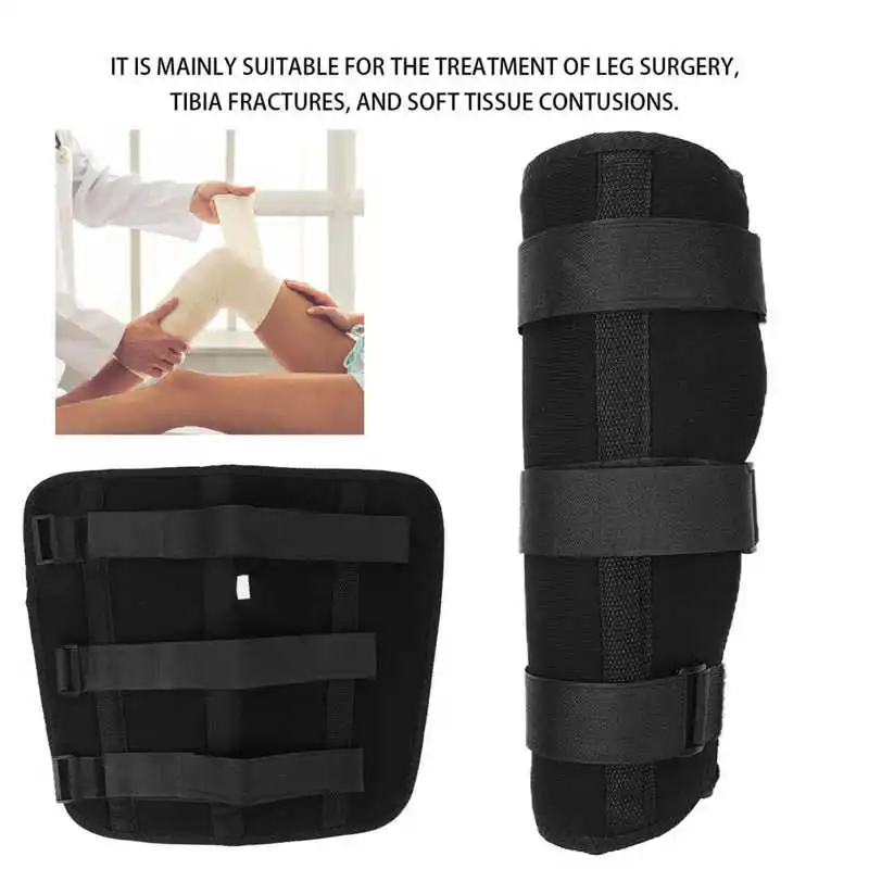 Adjustable Calf Brace Shin Guard Splint Compression Wrap Leg Support ...