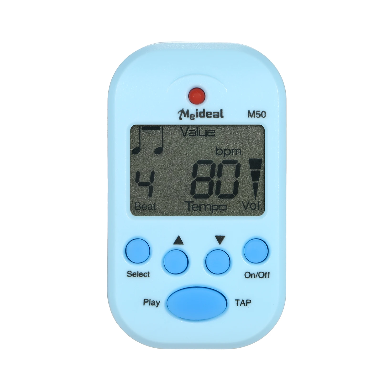 Mini-Digital-Metronome-M50-Tempo-Metronome-Clip-On-Electronic-Metronome ...