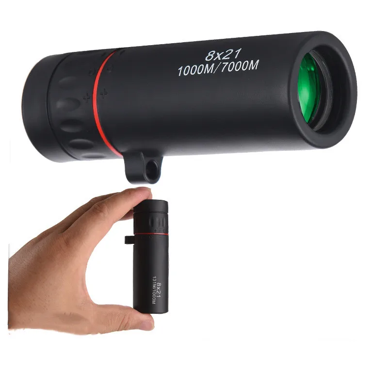 8x21-Telescope-Monocular-Waterproof-Mini-Portable-Spotting-Scope-High ...