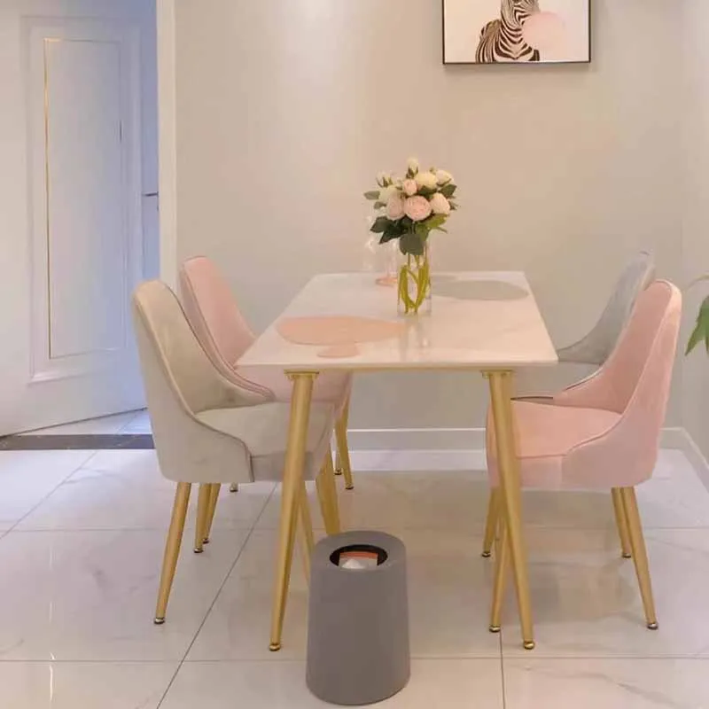 Unique-Kitchen-Dining-Table-Kawaii-Rectangular-Big-White-Restaurant ...