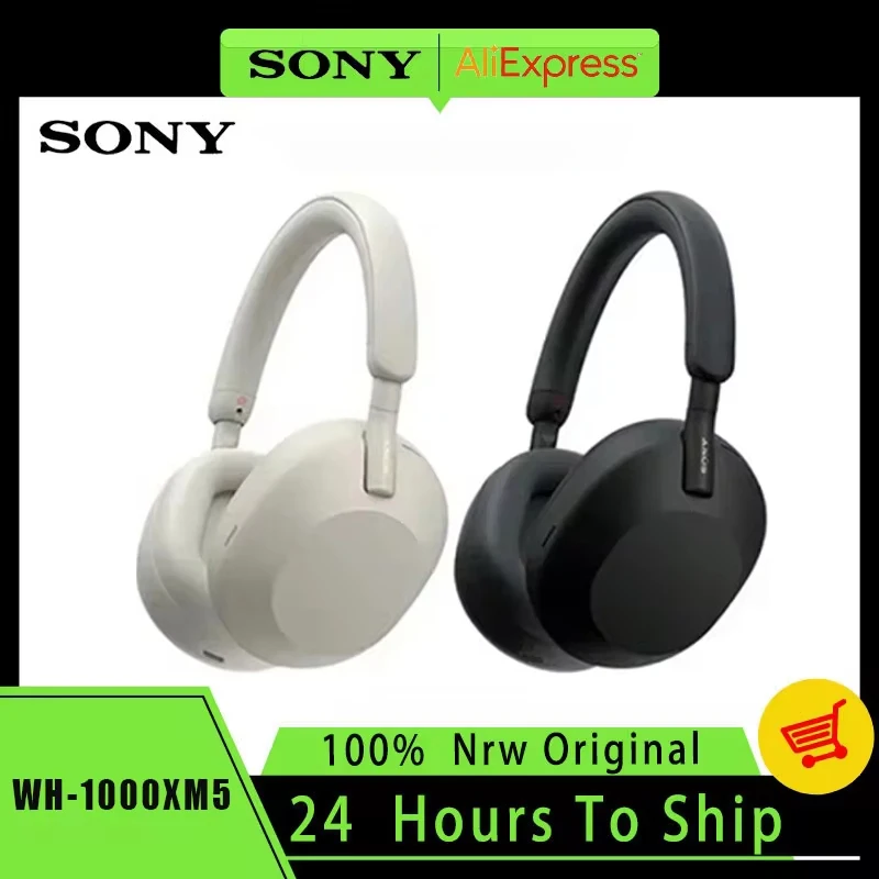 Original-Sony-WH-1000XM5-Bluetooth-Earphone-Wireless-Headphones-Noise-Cancelling-Over-ear ...