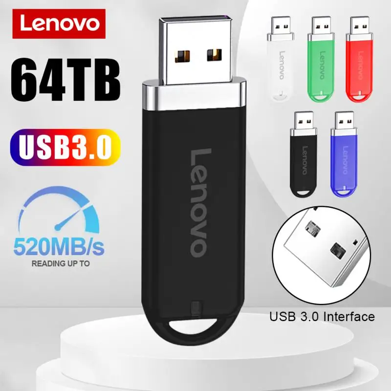 Original-Lenovo-USB-Flash-Drive-64TB-USB-3-0-Interface-Real-Capacity ...