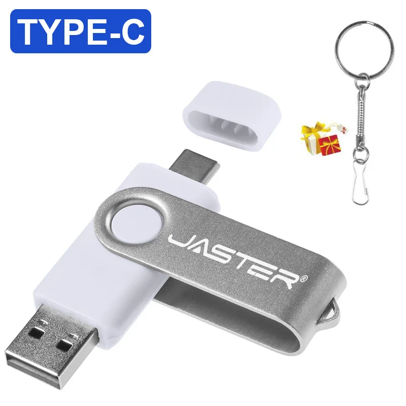 JASTER-TYPE-C-2-in-1-Pendrive-128GB-Cheap-Things-Usb-Memory-64GB-High ...