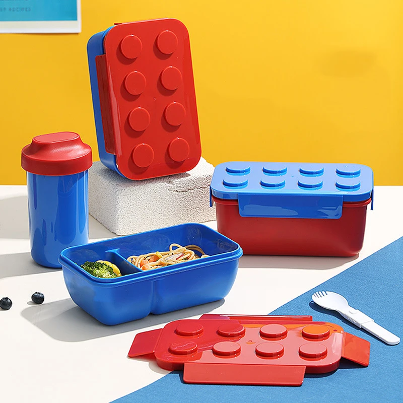 Creative-Sealed-Lunch-Box-Color-Building-Blocks-Bento-Box-For-Children ...