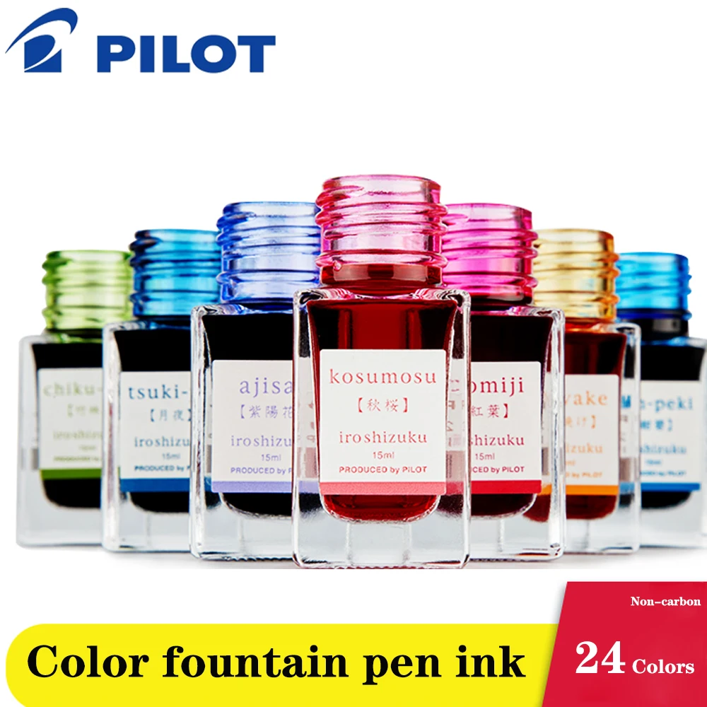 1-Bottle-Pilot-INK-15-Color-Ink-Gradient-Iroshizuku-Natural-Color-15ml ...