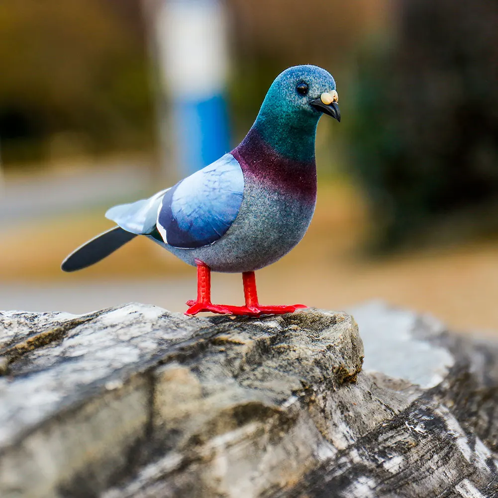 Lifelike-Artificial-Dove-Model-Birds-Imitation-Animal-Simulation-Grey ...