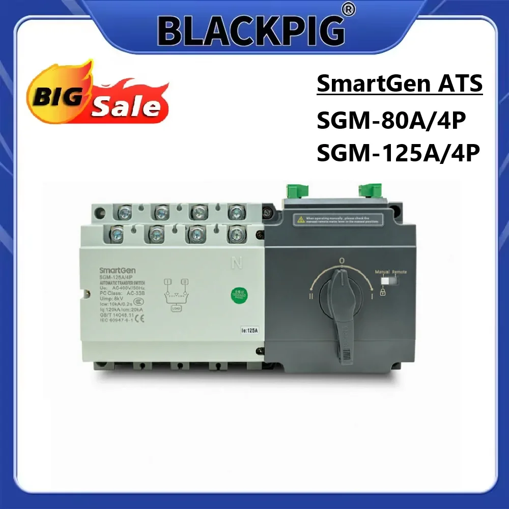 SmartGen-SGM-Genset-Type-ATS-Switch-SGM-80A-SGM-125A-63A-80A-125A-4P ...