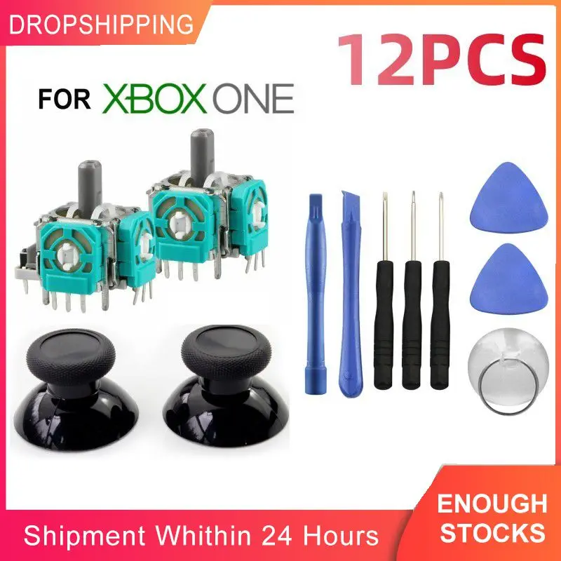 12Pieces-3D-Analog-Joysticks-Set-For-Xbox-One-2Piece-3D-Analog ...