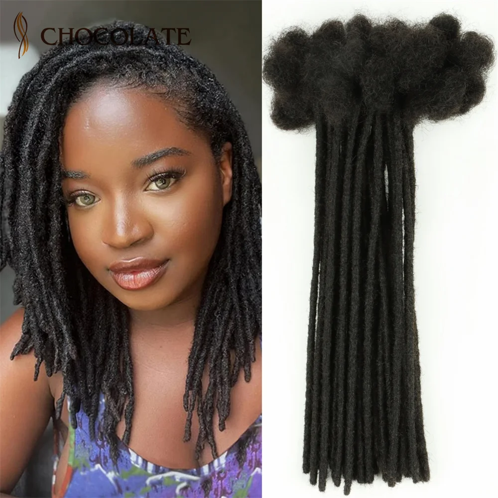 0-4cm-Locs-Extensions-Human-Hair-100-Real-Human-Hair-Locks-Human-Hair ...