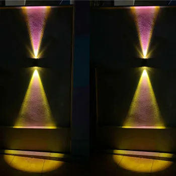 Outdoor Solar Wall Decorative Up Down Lights - Lighting4Home