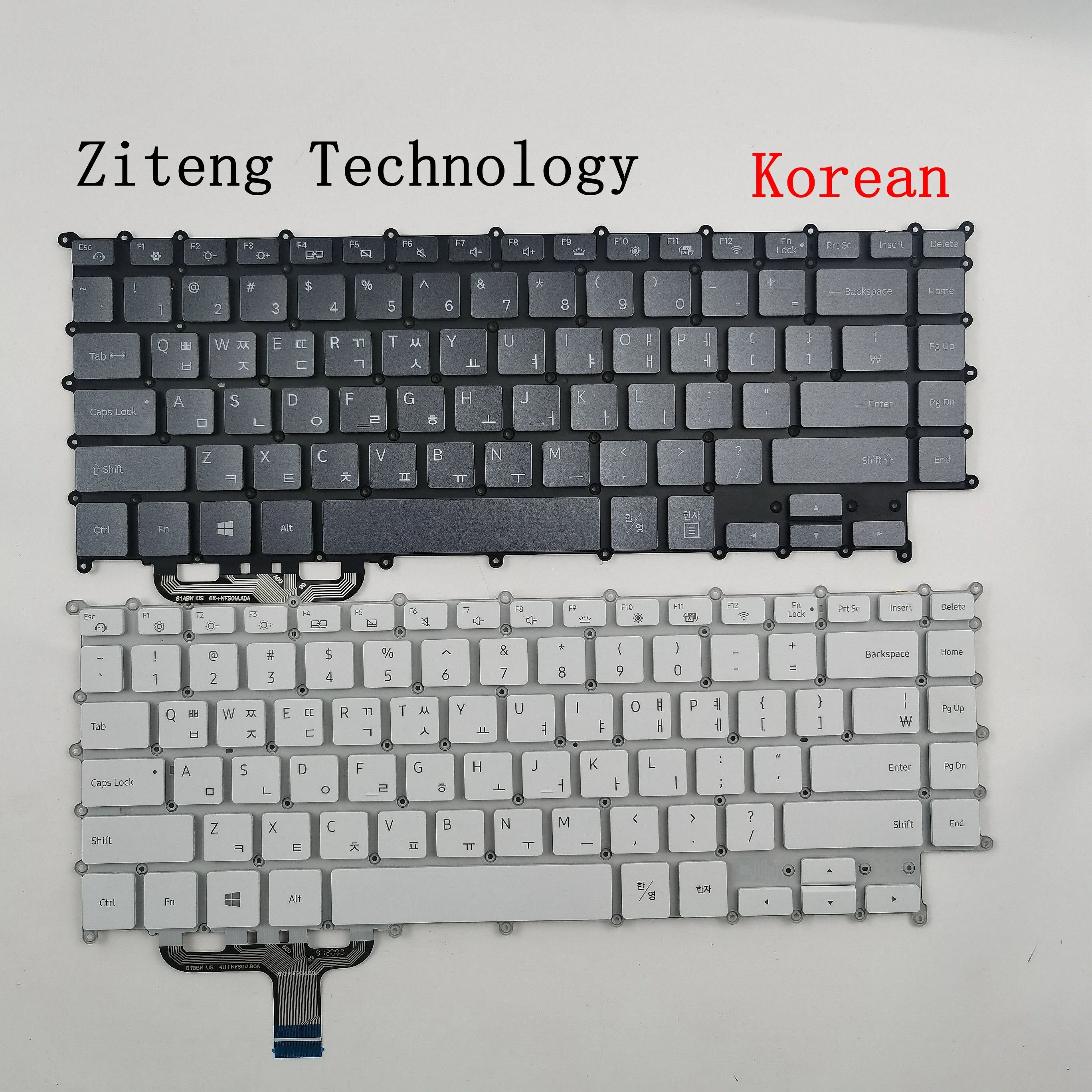 Korean keyboard notebook pc backlit keyboards for Samsung 950SBE ...