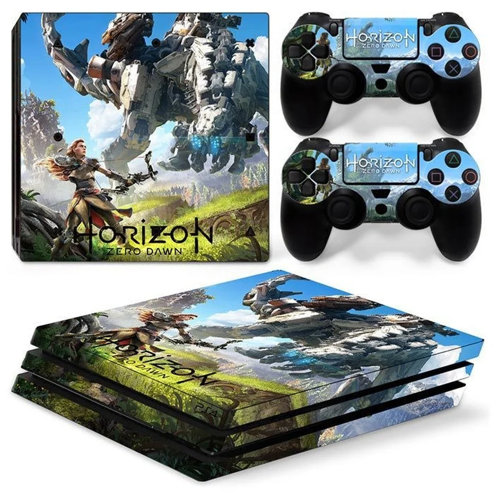For-PS4-Pro-Horizon-Zero-Dawn-PVC-Skin-Vinyl-Sticker-Decal-Cover ...