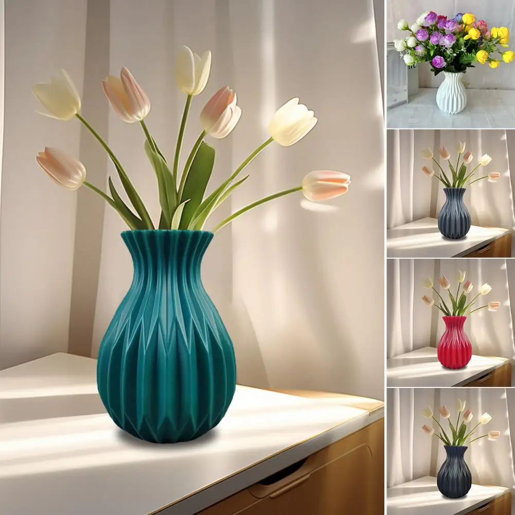 1Pc-Decorative-Vase-Elegant-Fine-Workmanship-Flower-Vase-for-Home ...