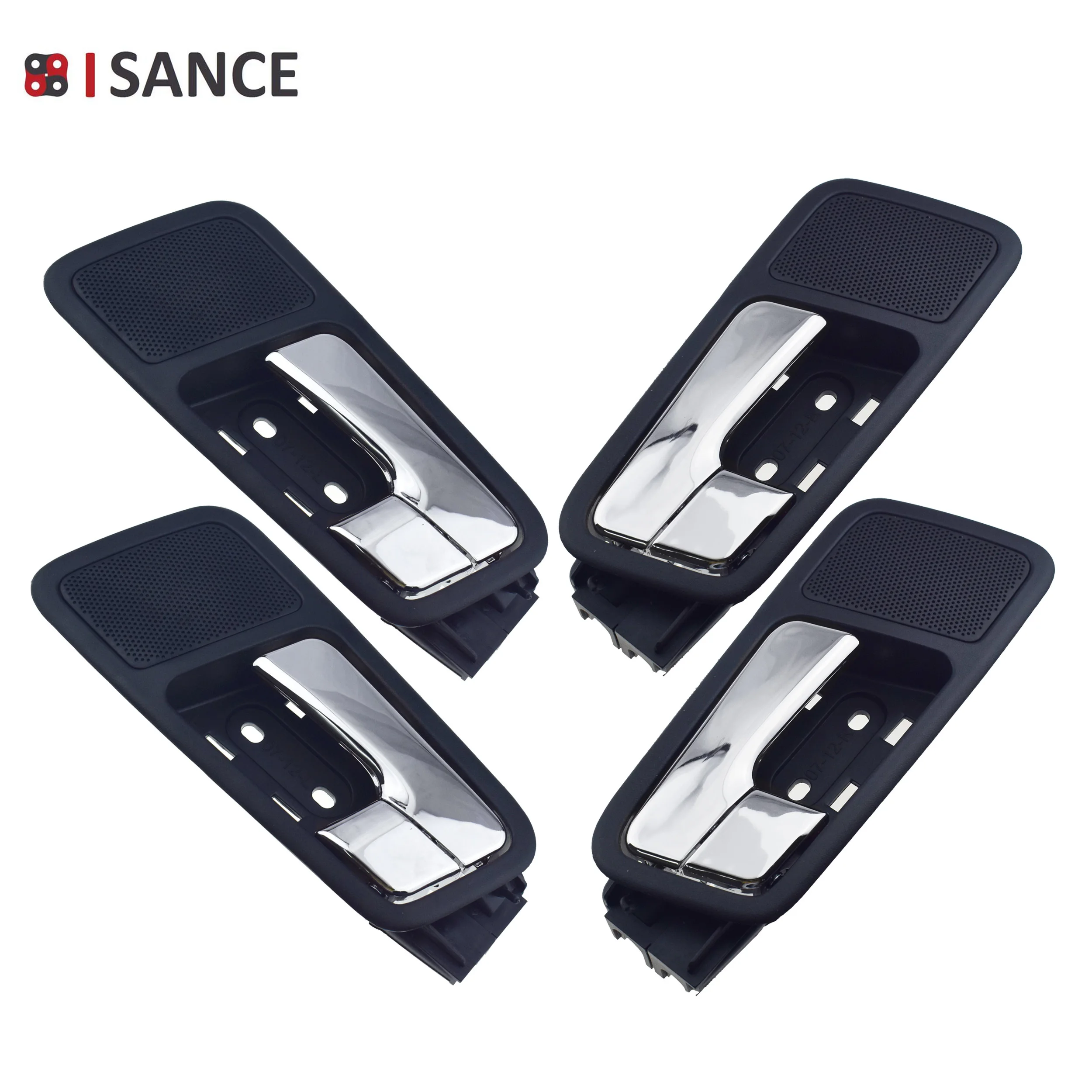 1-2-4-Pcs-Chrome-Inside-Interior-Car-Door-Handle-Front-or-Rear-Left-or ...