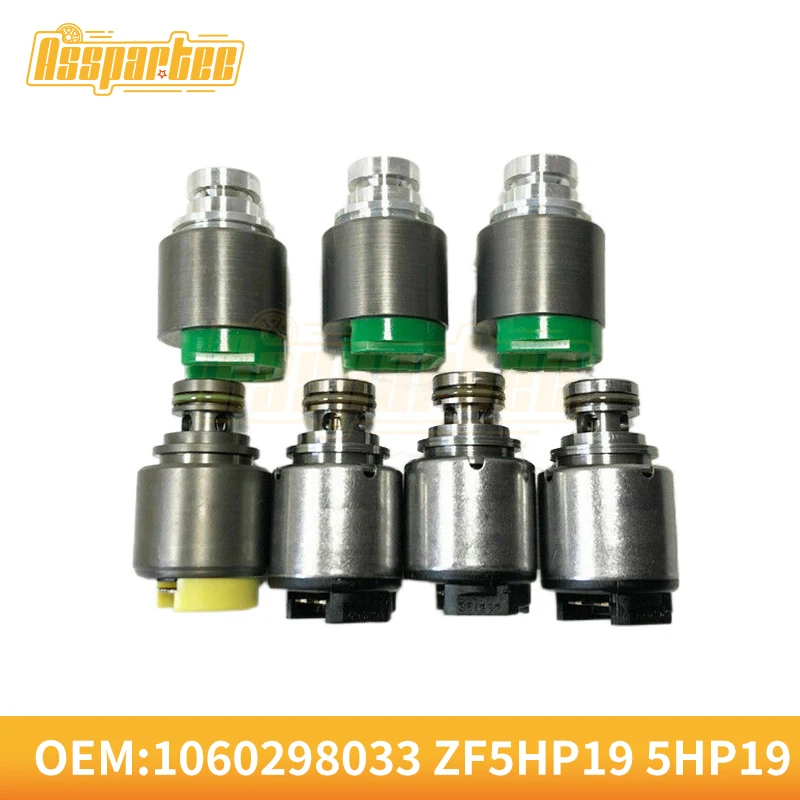 7PCS-5HP19-ZF5HP19-Transmission-Solenoid-Valve-Kit-ZF-1060-298-035-For ...