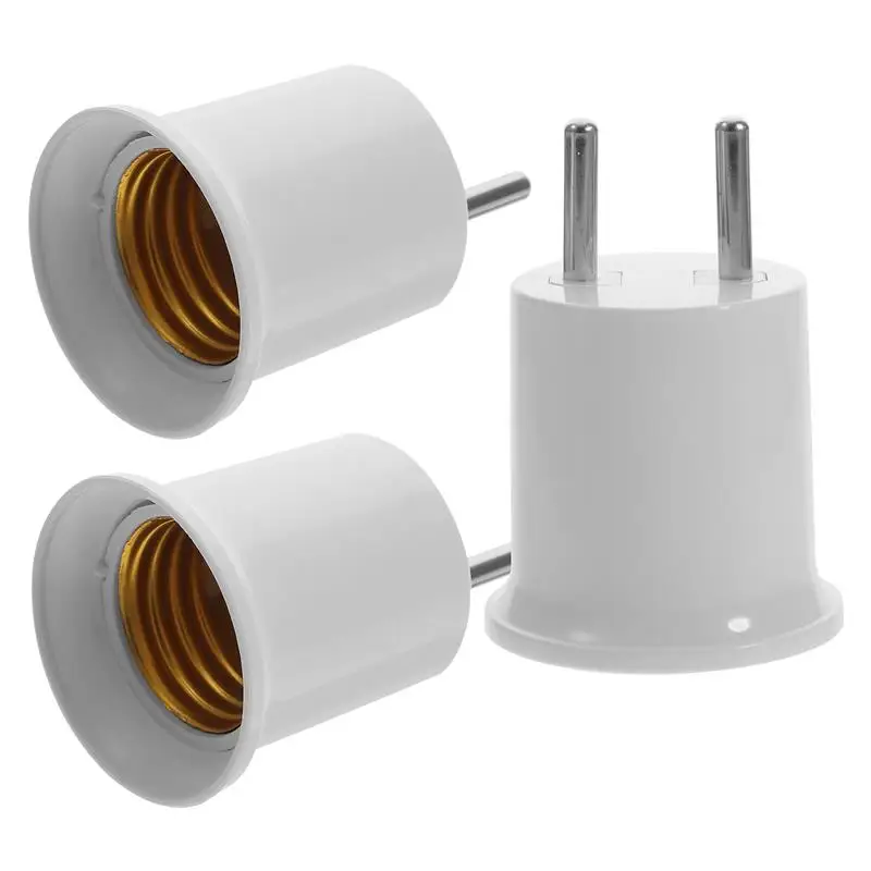 3pcs-Light-Socket-To-Plug-Light-Bulbs-E27-E26-Light-Bulb-Socket-Light ...