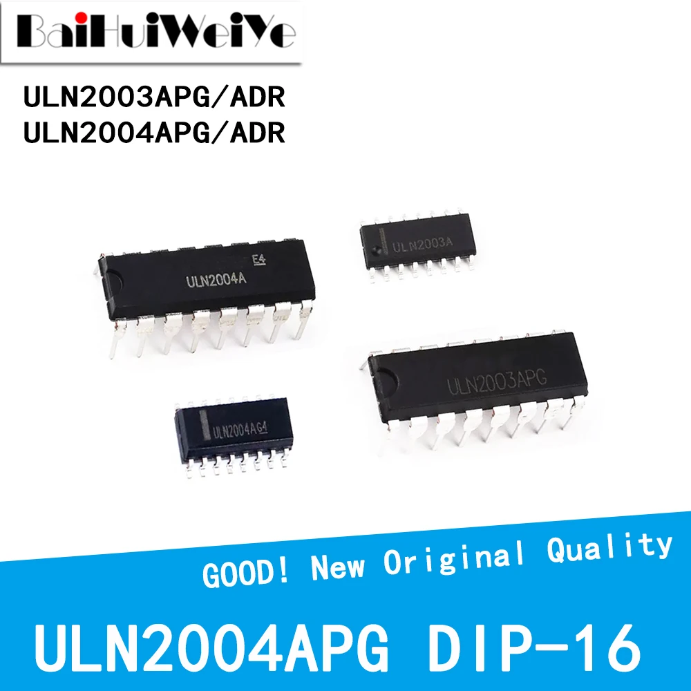 10PCS/LOT ULN2003 ULN2004 ULN2003ADR ULN2003APG ULN2004ADR ULN2004APG SMD DIP SOP 16 DIP 16 New ...