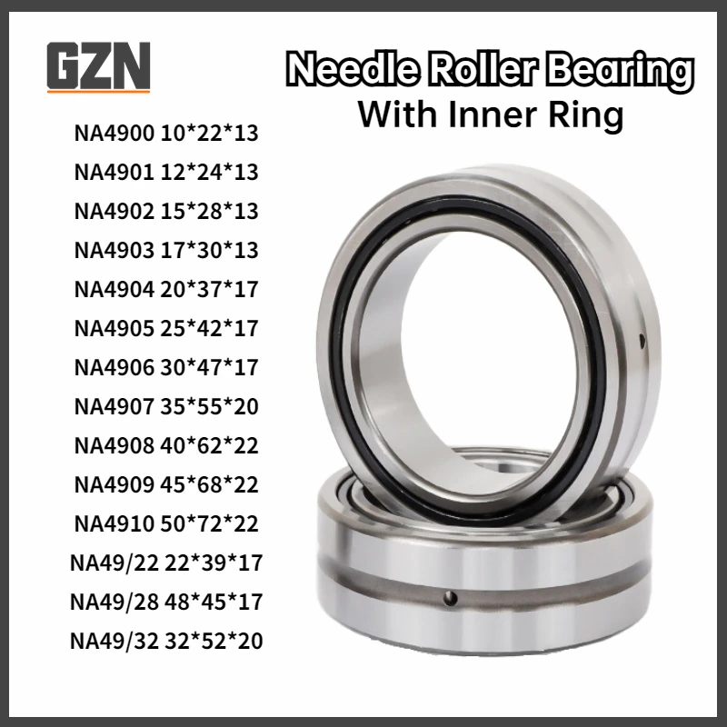 1PCS-Free-Shipping-With-Inner-Ring-Solid-Ring-Needle-Roller-Bearing ...