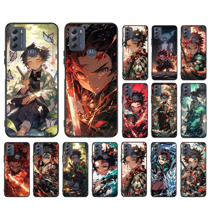 Demon-Slayer-Tanjiro-Kamado-Phone-Case-For-Moto-G84-G22-G32-G42-G52-G62 ...
