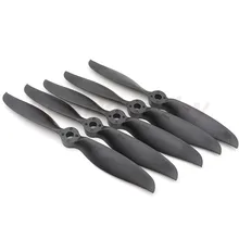 5PCS KMP 6x4E 9x6E 8x6E 12x6E 14x7E Nylon 2-blade Black Propeller Props ...