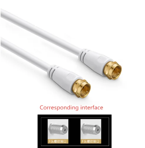 1PC-TV-F-Coaxial-Cable-F-Male-to-F-Male-Coaxial-Cable-Digital-Audio ...
