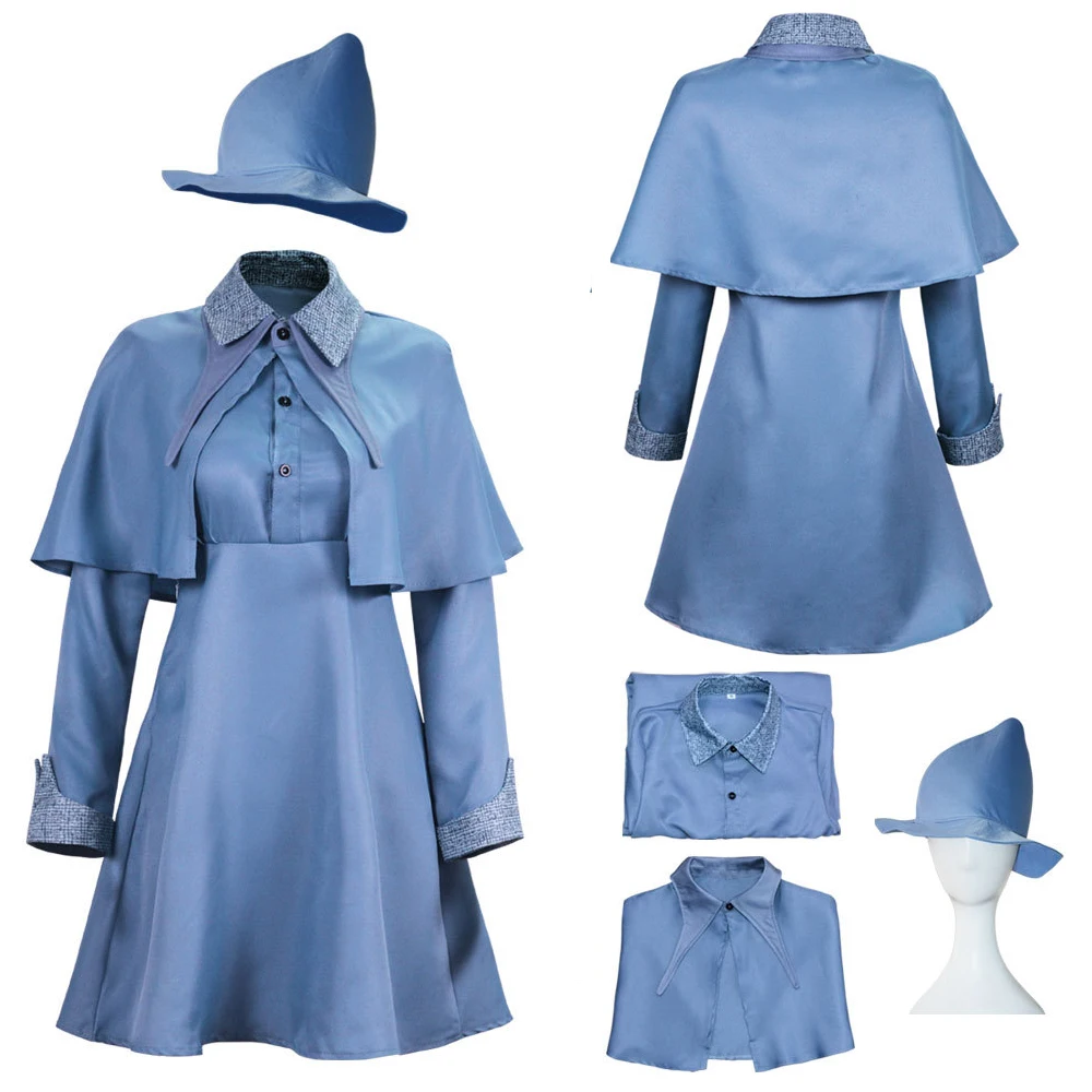 Wizard School Witch Fleur Isabelle Delacour Cosplay Costume Beauxbaton ...