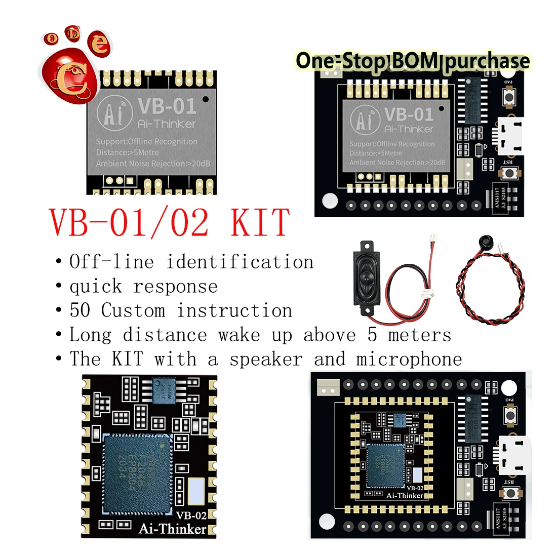 NEW-VB-01-KIT-VB-02-KIT-AI-intelligent-offline-speech-module-free ...