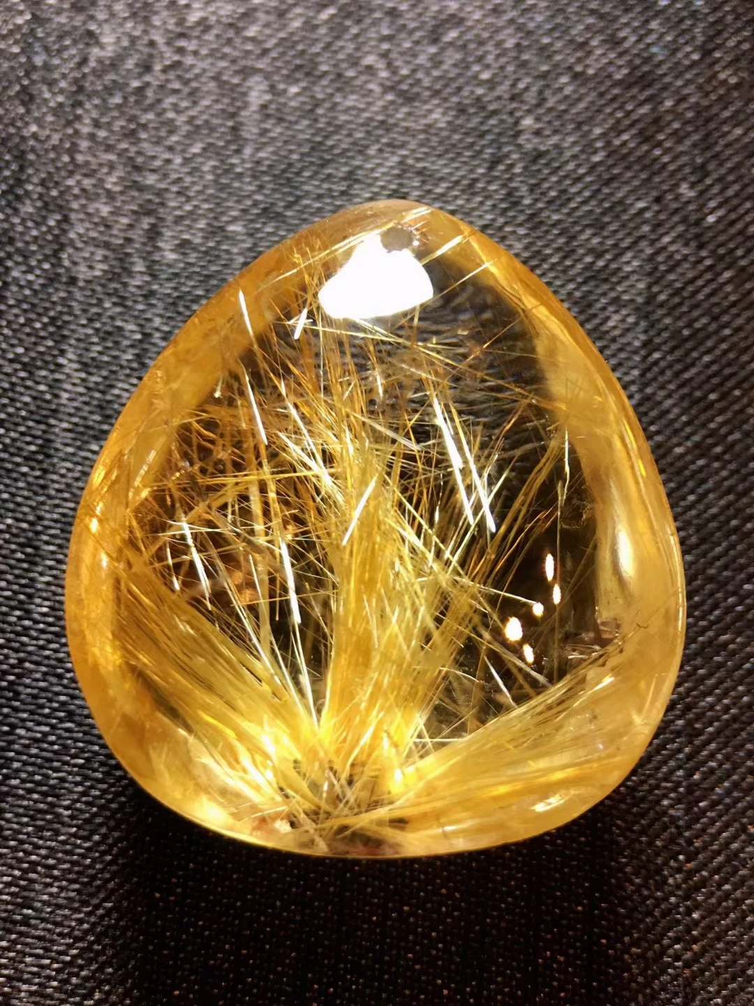 Natural-Gold-Rutilated-Quartz-Water-Drop-Pendant-Necklace-Jewelry-28-25 ...