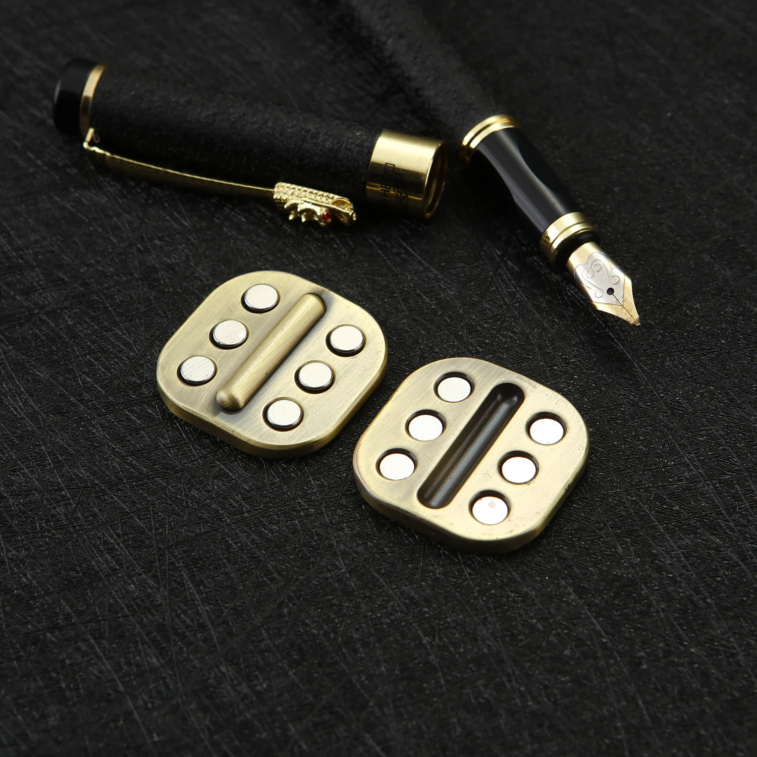 Tarjeta-de-empuje-de-Metal-deslizador-magn-tico-EDC-antiestr-s-TDAH ...