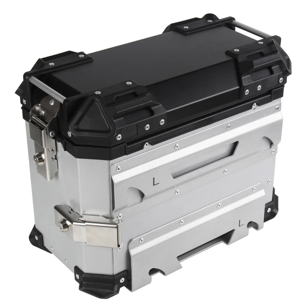 28L-Universal-Motorcycle-Aluminum-alloy-Toolbox-Trunk-Left-Right-Side ...