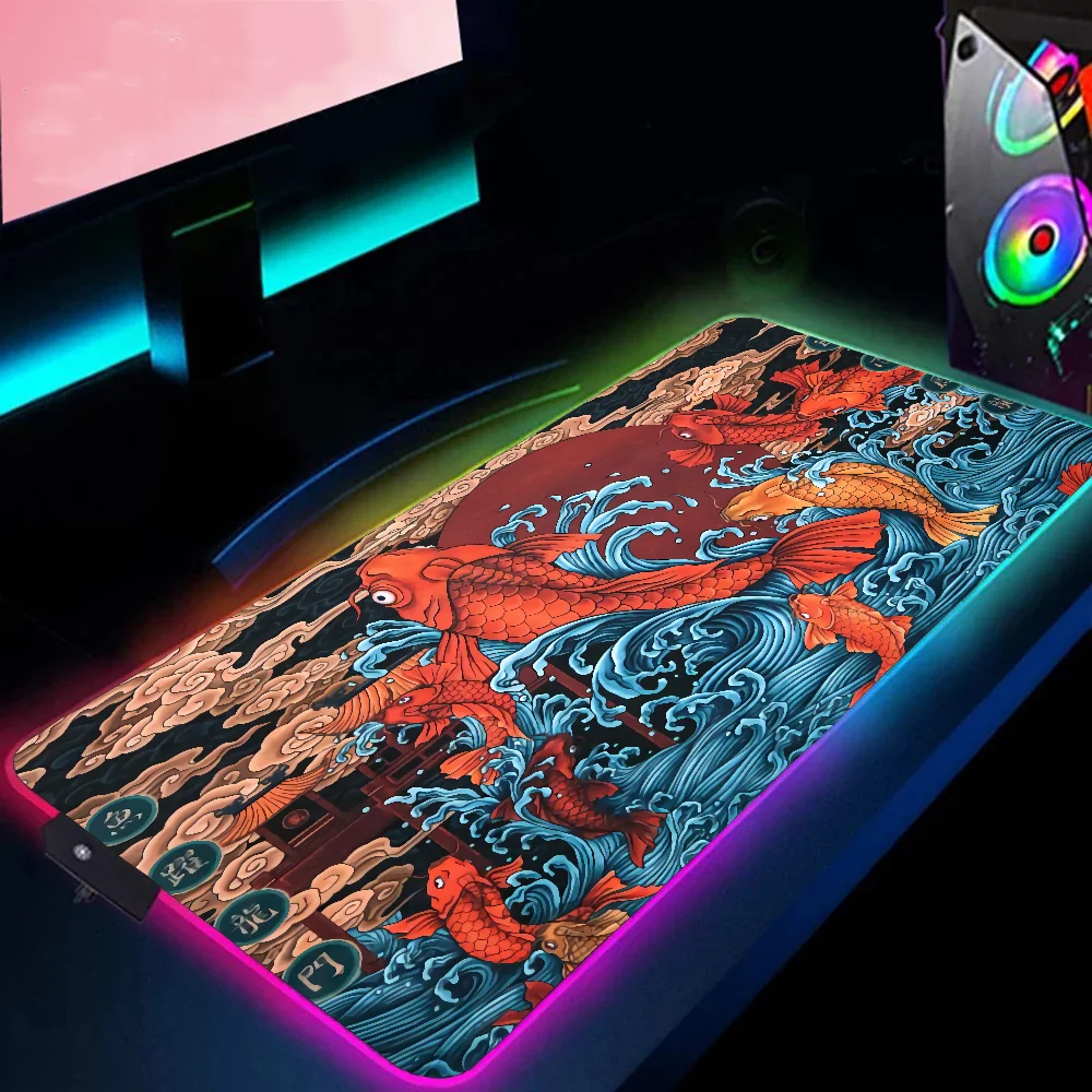 Grande-RGB-LED-Mouse-Pad-Gaming-Mouse-Mat-Deskmat-Anime-Tapete-Dragon ...
