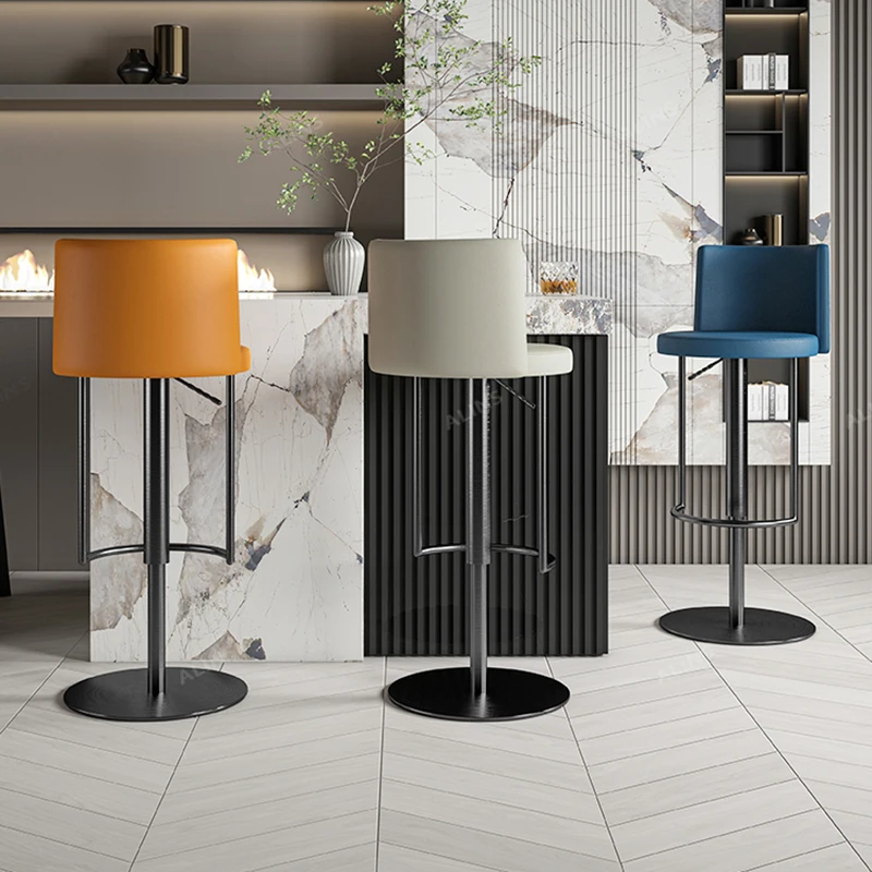 Reception-Desk-Design-Bar-Stool-Nordic-Lounge-Office-Industrial-Bar ...