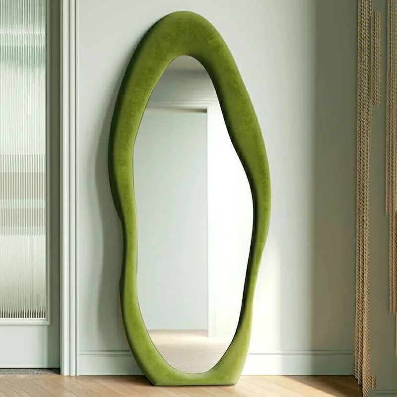 Standing Full Body Mirror Aesthetic Nordic Dressing Luxury Mirror ...