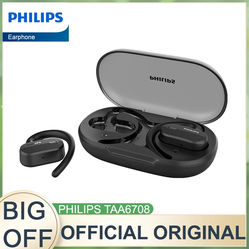 Original-Philips-TAA6708-Earphones-True-Wireless-Bluetooth-5-3-Headset ...