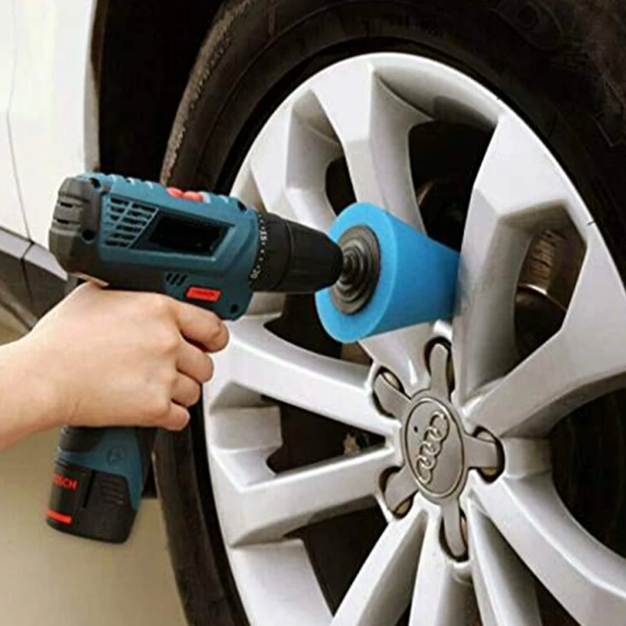 Sponge Polishing Cone Polishing Ball Wheel Car Beauty Waxing Polishing ...