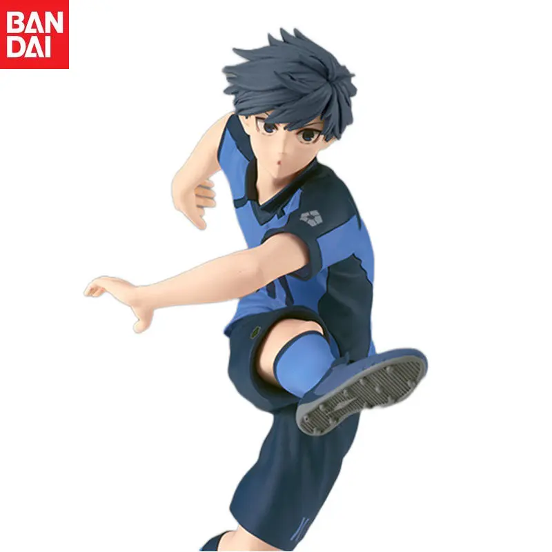 In Stock Bandai Original 18cm Blue Lock Isagi Yoichi Anime Action ...