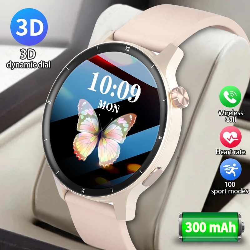 LIGE Smart Watch Women Men Bluetooth Call Watches Sports Fitness ...