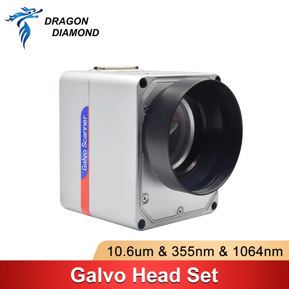 Dragon Diamond CO2 Laser Scanning Galvo Head 10.6um 10600nm SG7110 ...