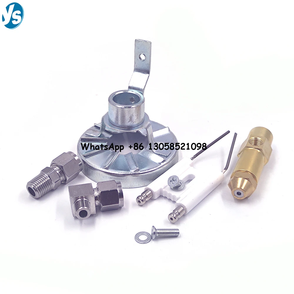 Waste Oil Burner Nozzle Siphon Full Cone Brass Fuel Nozzle Ignition ...
