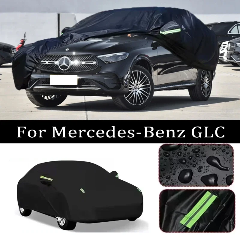 For Mercedes-Benz GLC Car Covers Outdoor Waterproof Dustproof Sun Rain ...