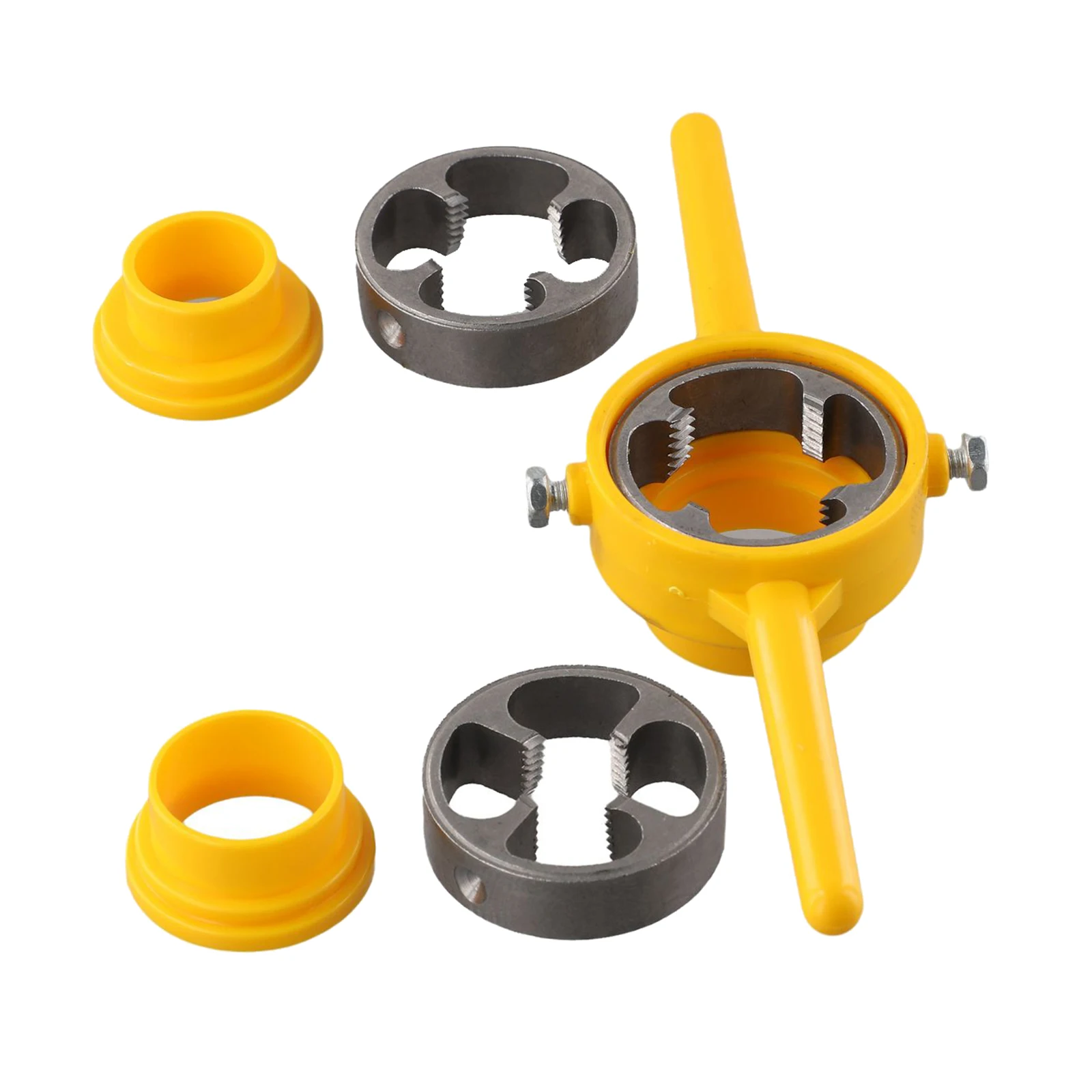 6pcs Pipe Threader 1/2 3/4 1Inch Plumbing PVC Thread Tool Manual ...