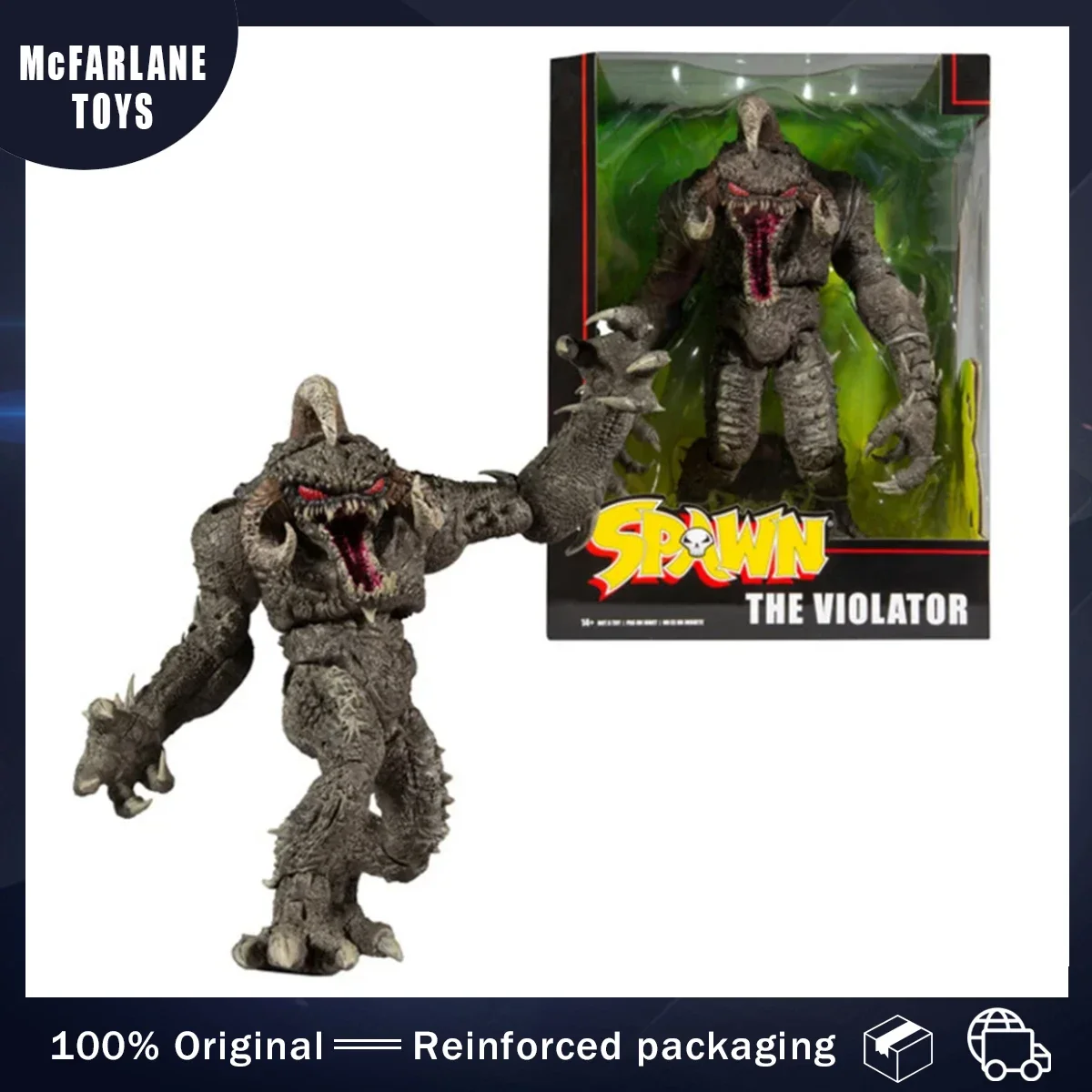 25cm-Original-McFarlane-The-Violator-Spawn-Mega-Action-Figure-collection-Figure-Dolls-Model-toys ...