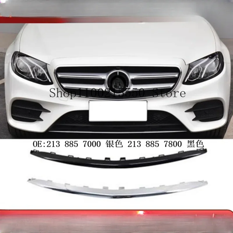 Front-bumper-chrome-decorative-strip-For-Mercedes-Benz-E-Class-W213 ...