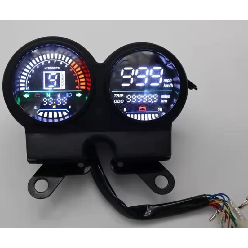 2023 Digital Motorcycle Spare Parts Speedometer For AKT 125 NKD 125 RPM ...